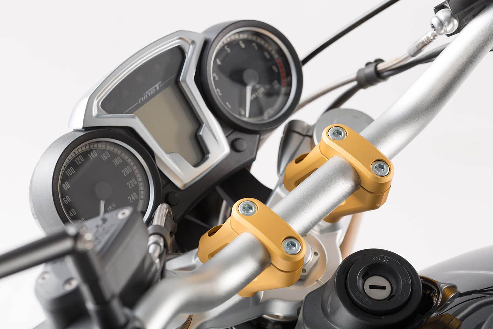 SW-Motech - Offset Bar Riser for BMW R Nine T