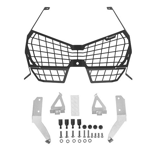 Touratech - Headlight Guard Black Quick-Release - Honda Africa Twin CR