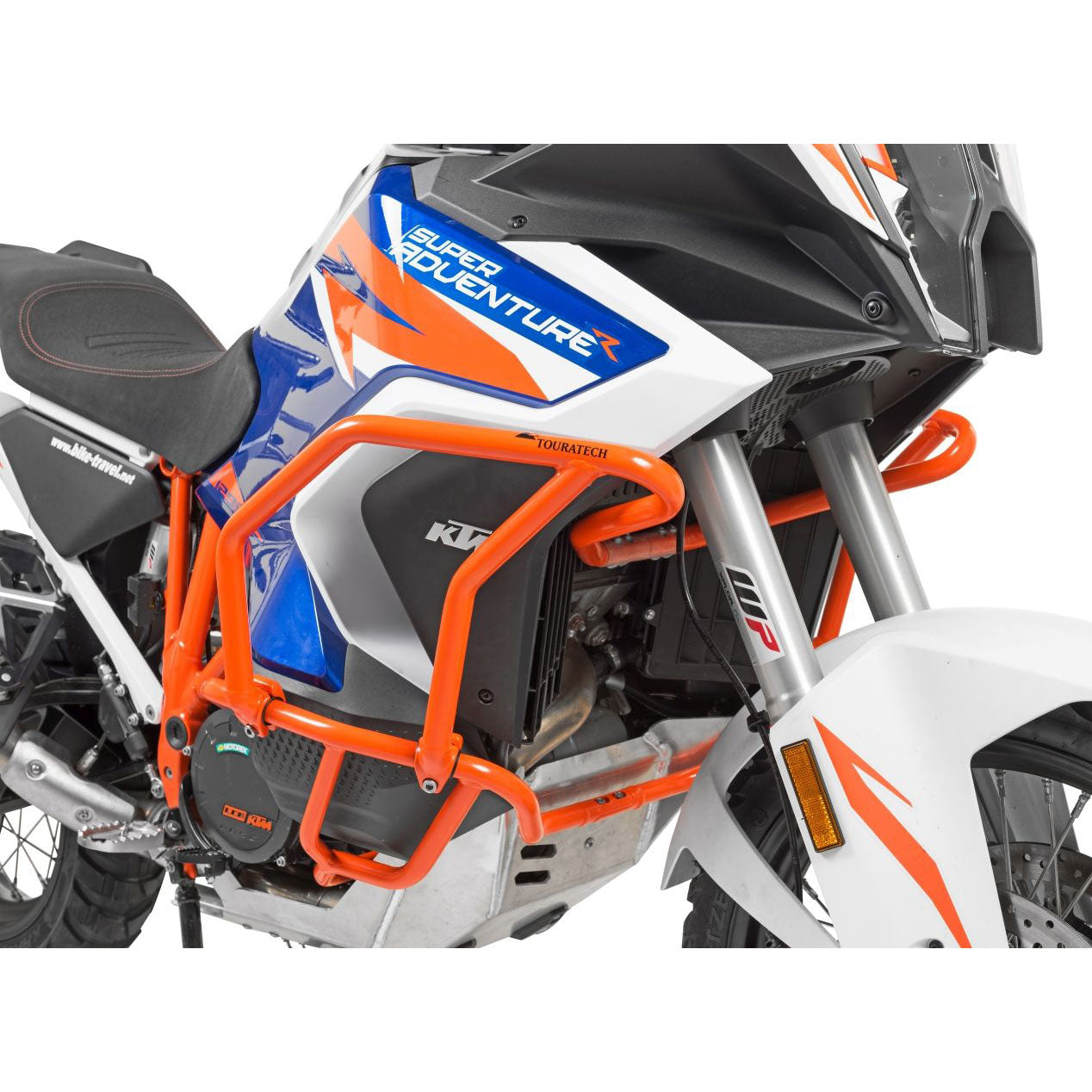 Touratech - Orange Fairing Crash Bars - KTM Adventure 1290 R/S from 20