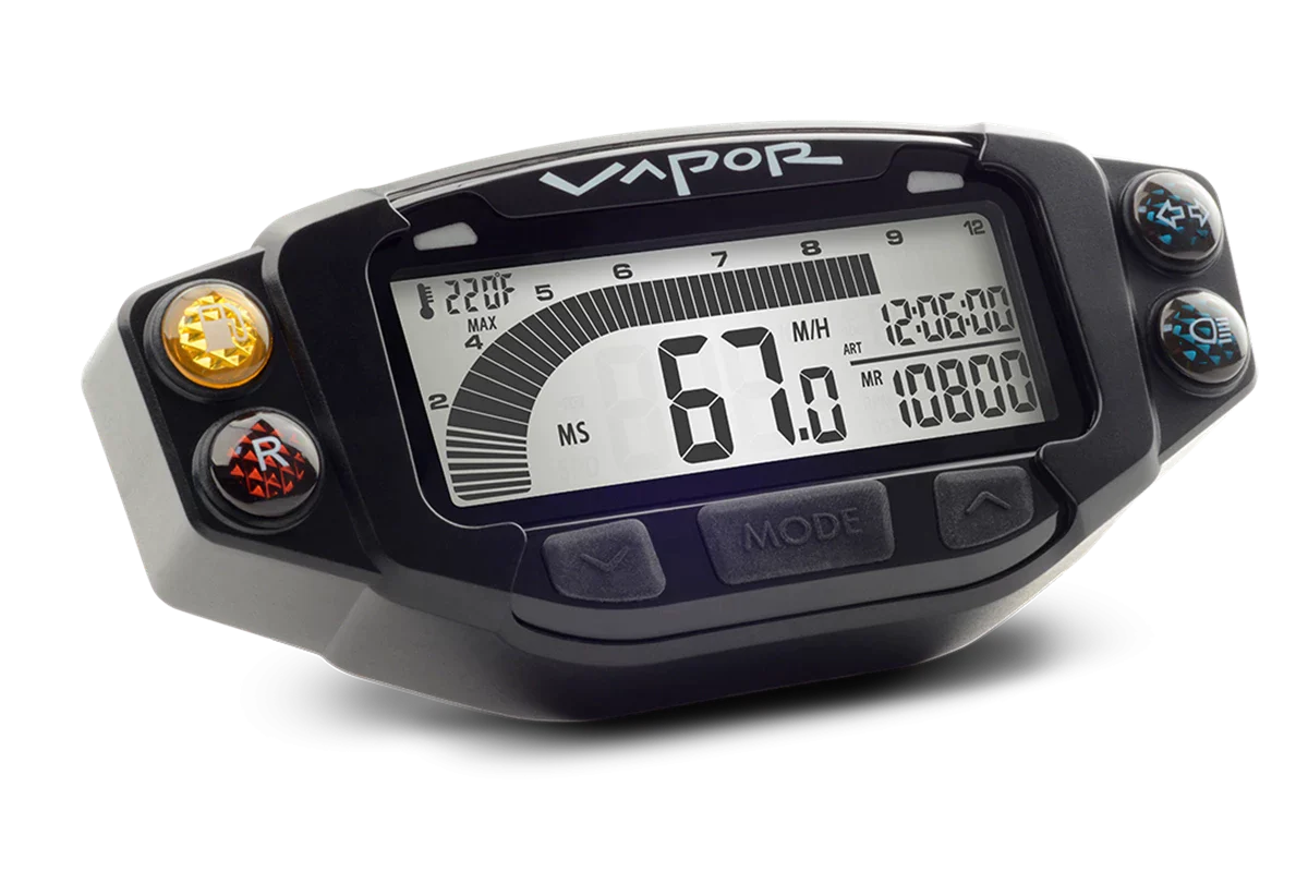 Trail Tech - Vapor Indicator Lights, Dashboard, fits Striker